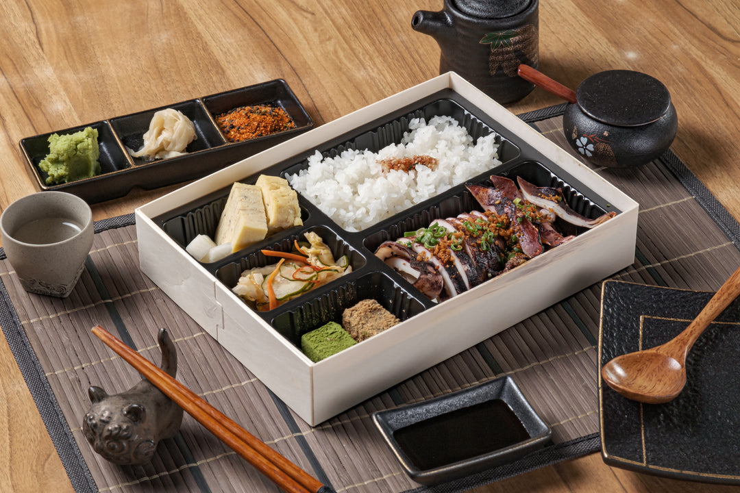 Surume Ika Bento | Grilled Japanese Squid Bento Delivery Singapore ...